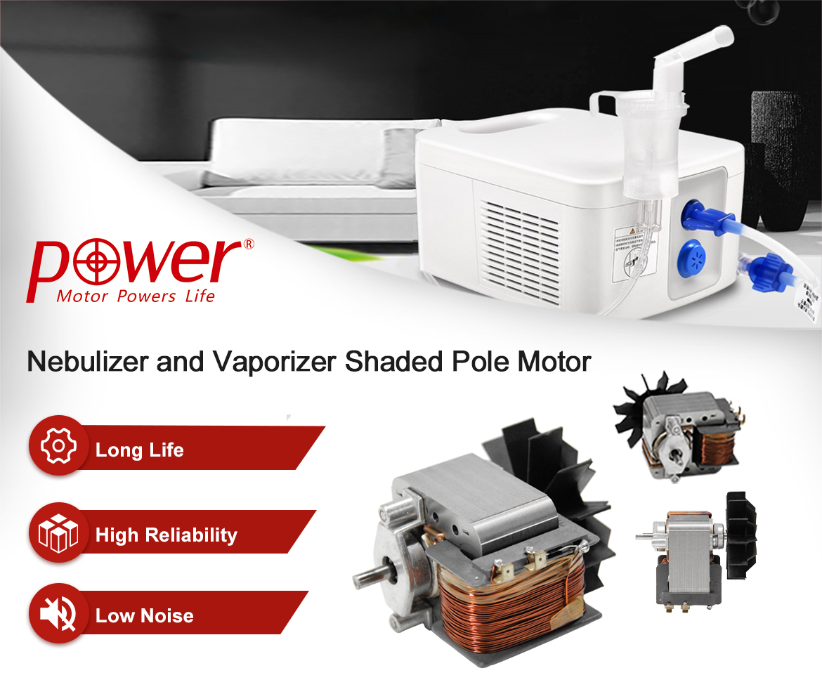 Nebulizer & Vaporizer Shaded Pole Motor