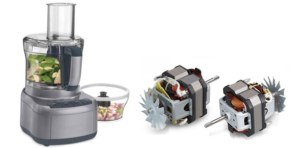 Food processor motor solutions
