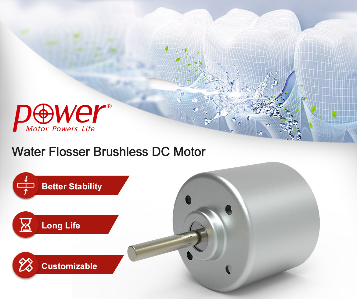 Water Flosser Brushless DC Motor