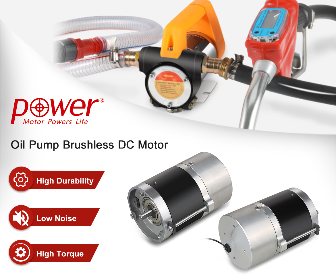 230V brushless motor for petrol station oil pump